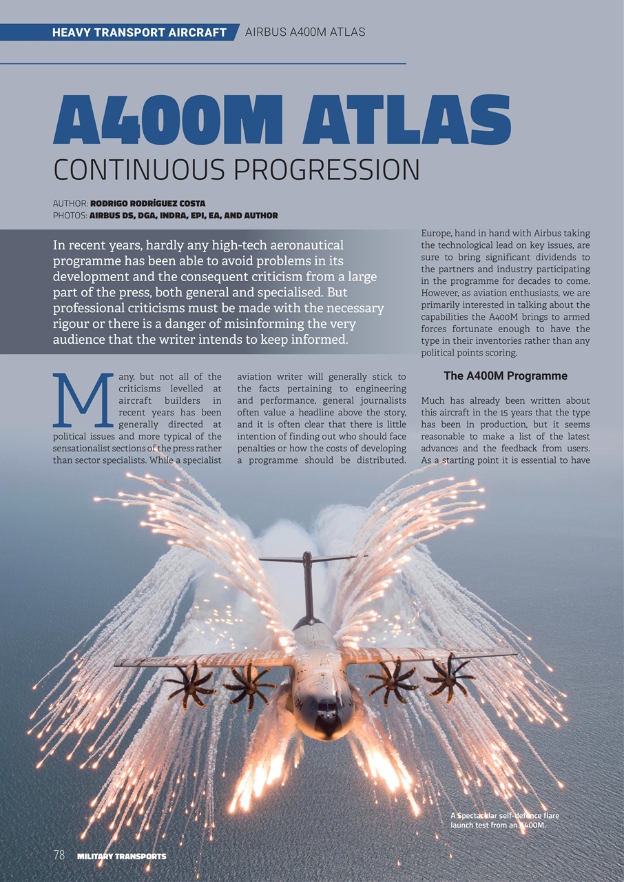 Combat Aircraft Journal Magazine - Military Transports Special Issue