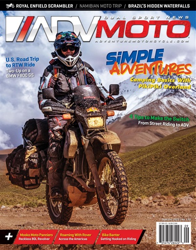 Adventure Motorcycle Magazine - Sep/Oct 2022 Back Issue