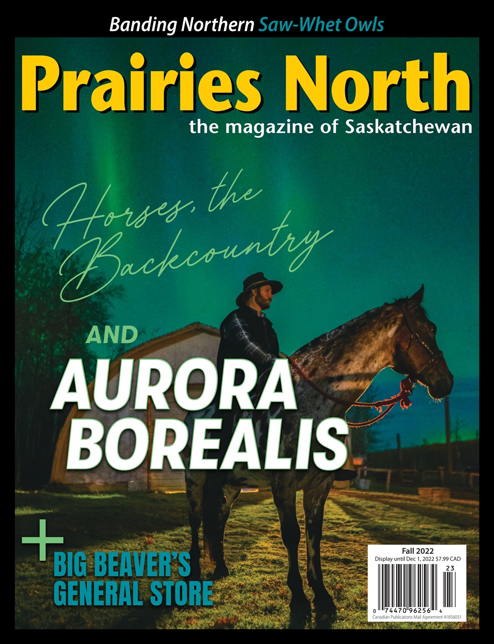 Prairies North Magazine - Fall 2022 Back Issue