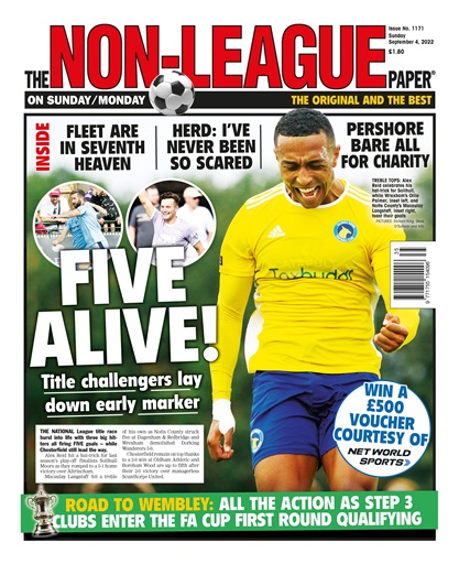 The Non-League Football Paper Magazine - 4 Sep 2022 Back Issue