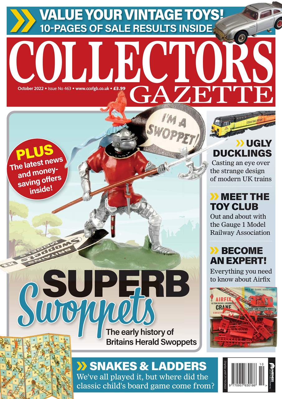 Collectors Gazette Magazine - October 2022 Subscriptions | Pocketmags
