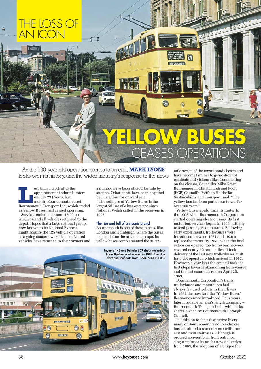 Buses Magazine - October 2022 Subscriptions | Pocketmags