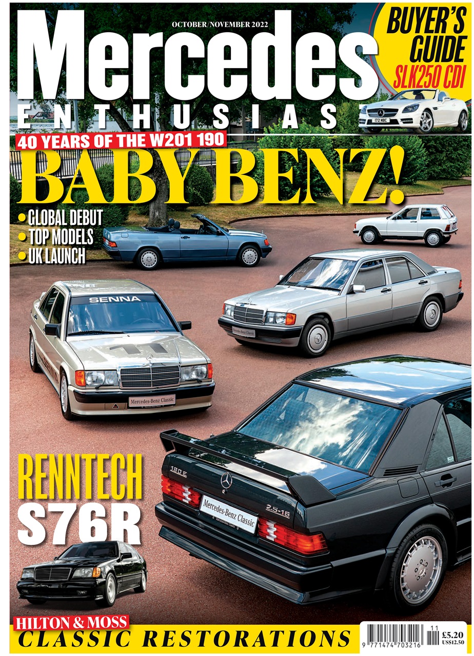 Mercedes Enthusiast Magazine - Oct/Nov 2022 Subscriptions | Pocketmags