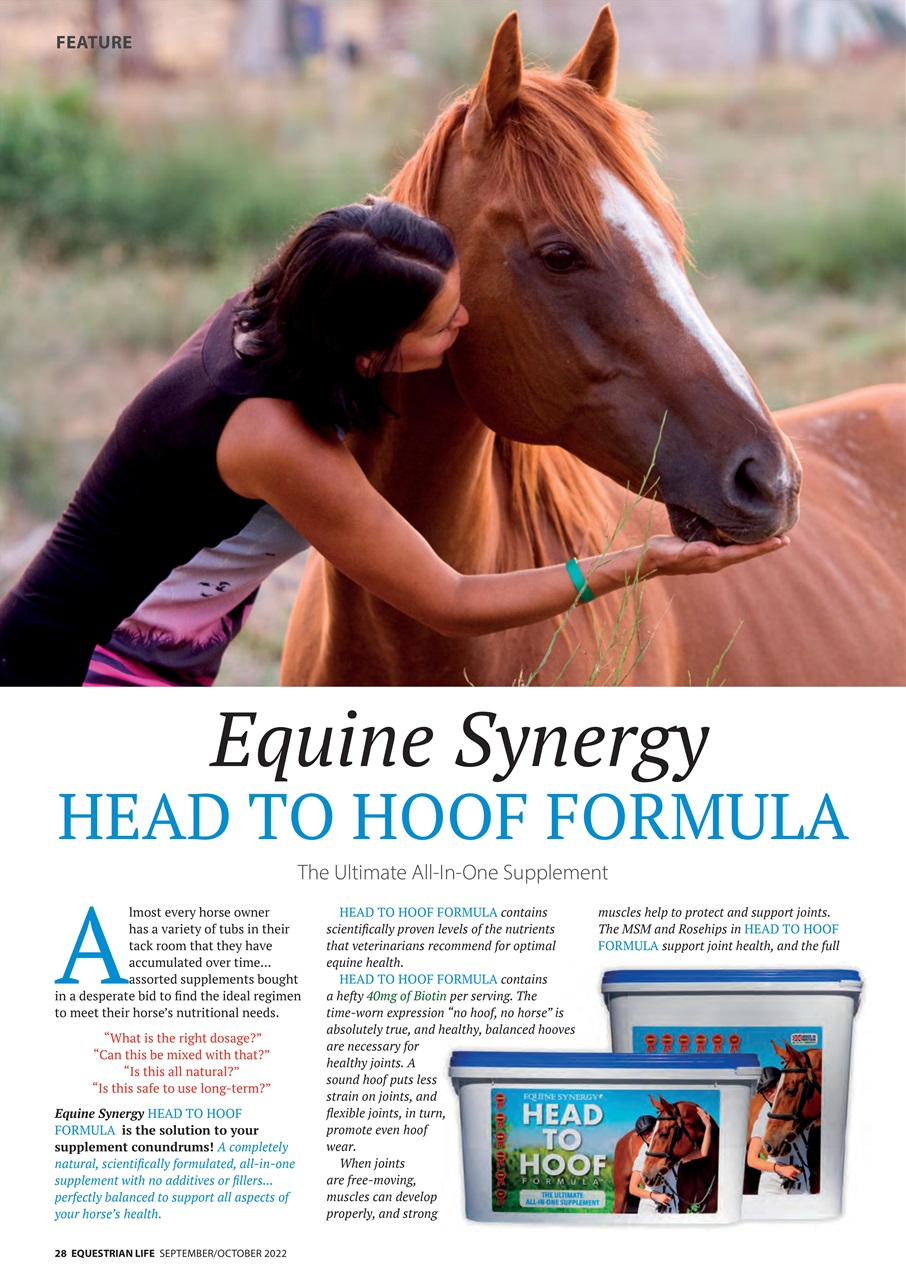 Equestrian Life Magazine - Sep/Oct 2022 Back Issue