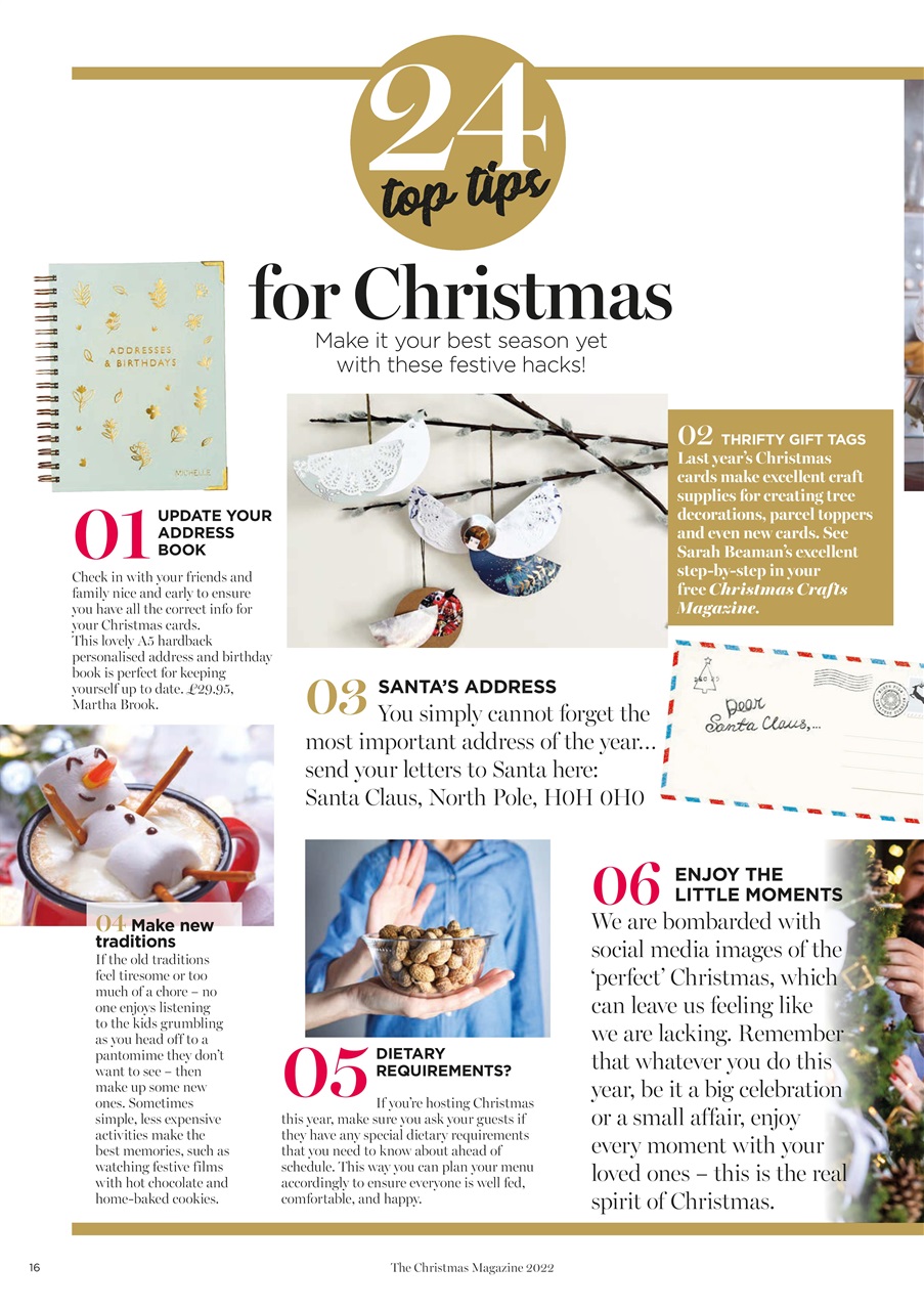 The Christmas Magazine - Christmas 2022 Back Issue