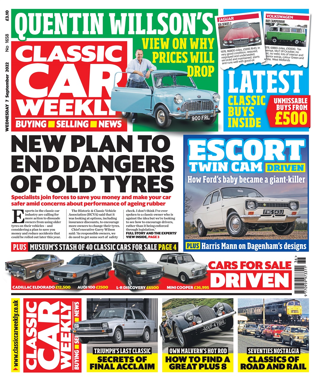 Classic Car Weekly Magazine - FREE Sample Issue Special Issue