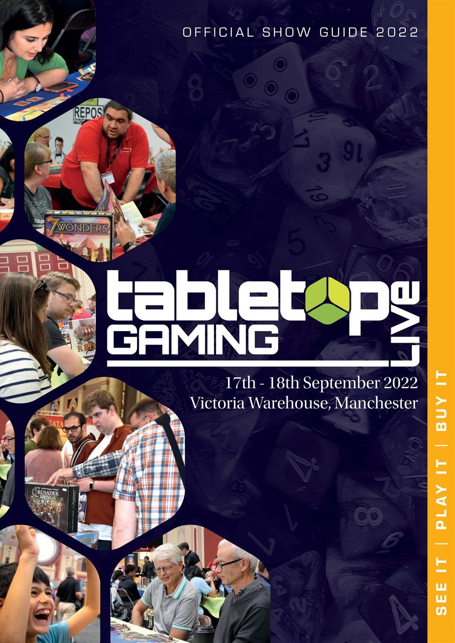Tabletop Gaming Magazine - TTG Live Showguide 2022 Sonderausgabe