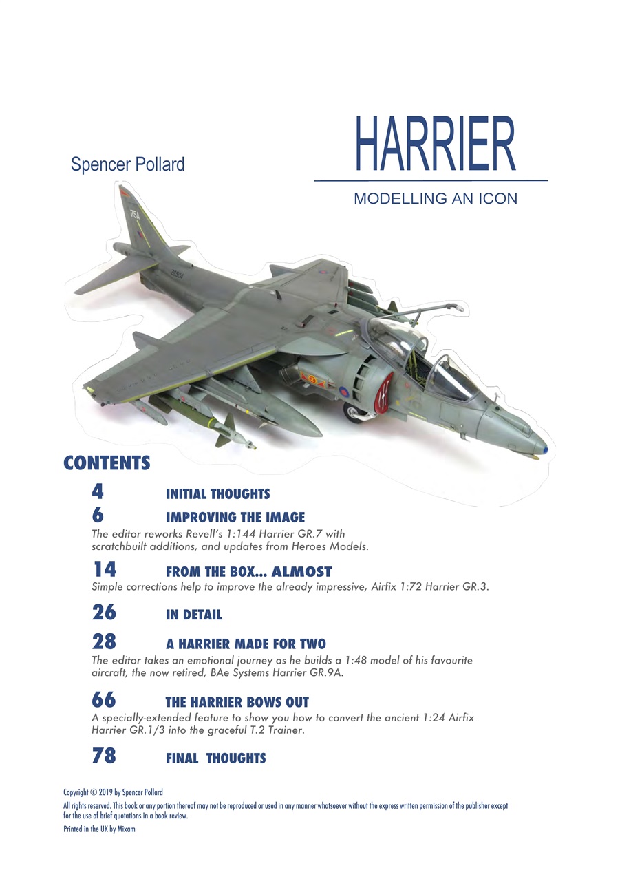 Modellers Reference Library Magazine - HARRIER: MODELLING AN ICON ...