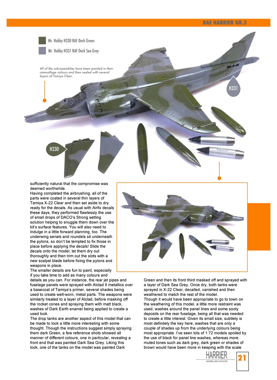Modellers Reference Library Magazine - HARRIER: MODELLING AN ICON ...