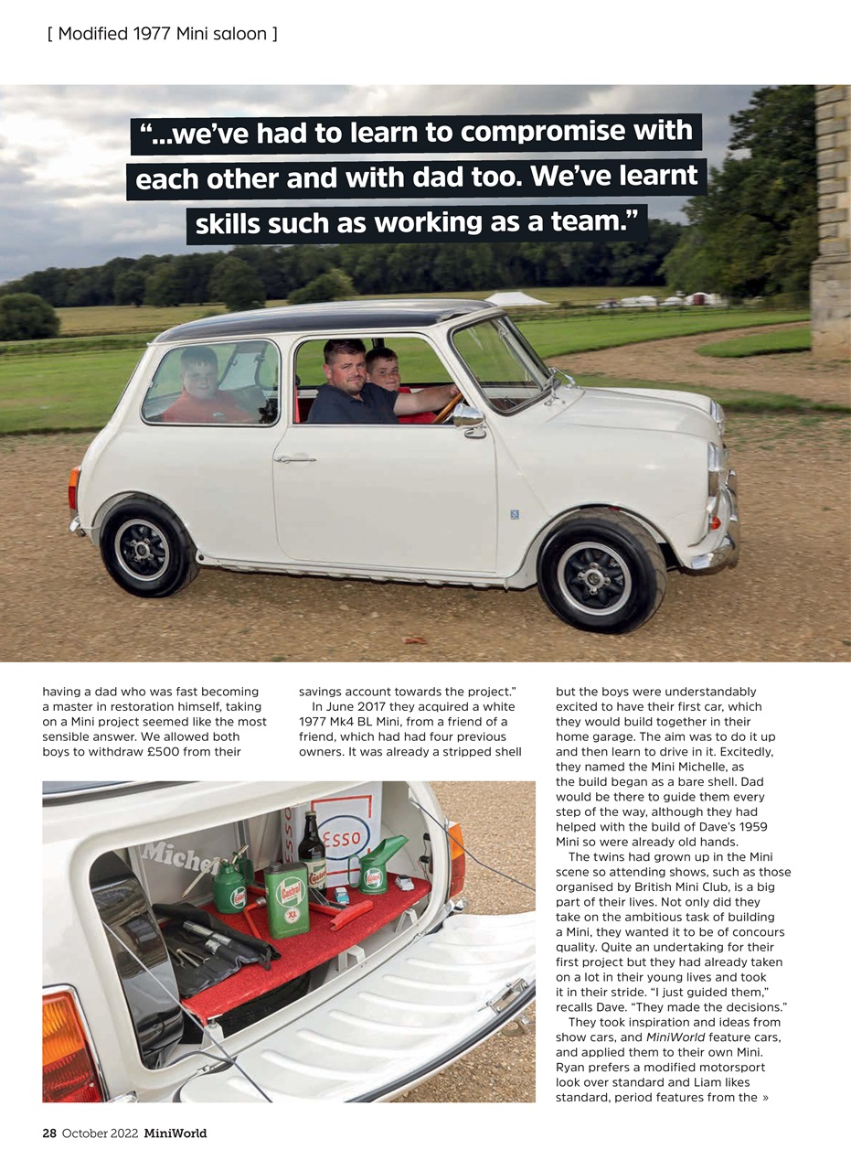 Mini World Magazine - Oct-22 Back Issue