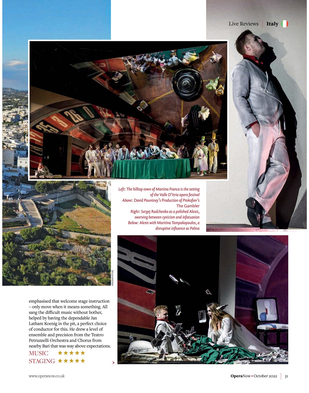 Opera Now Magazine - October 2022 Back Issue