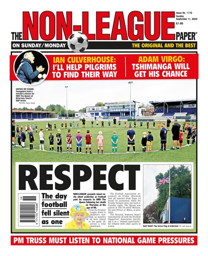 The Non-League Football Paper Magazine - 11 Sep 2022 Back Issue