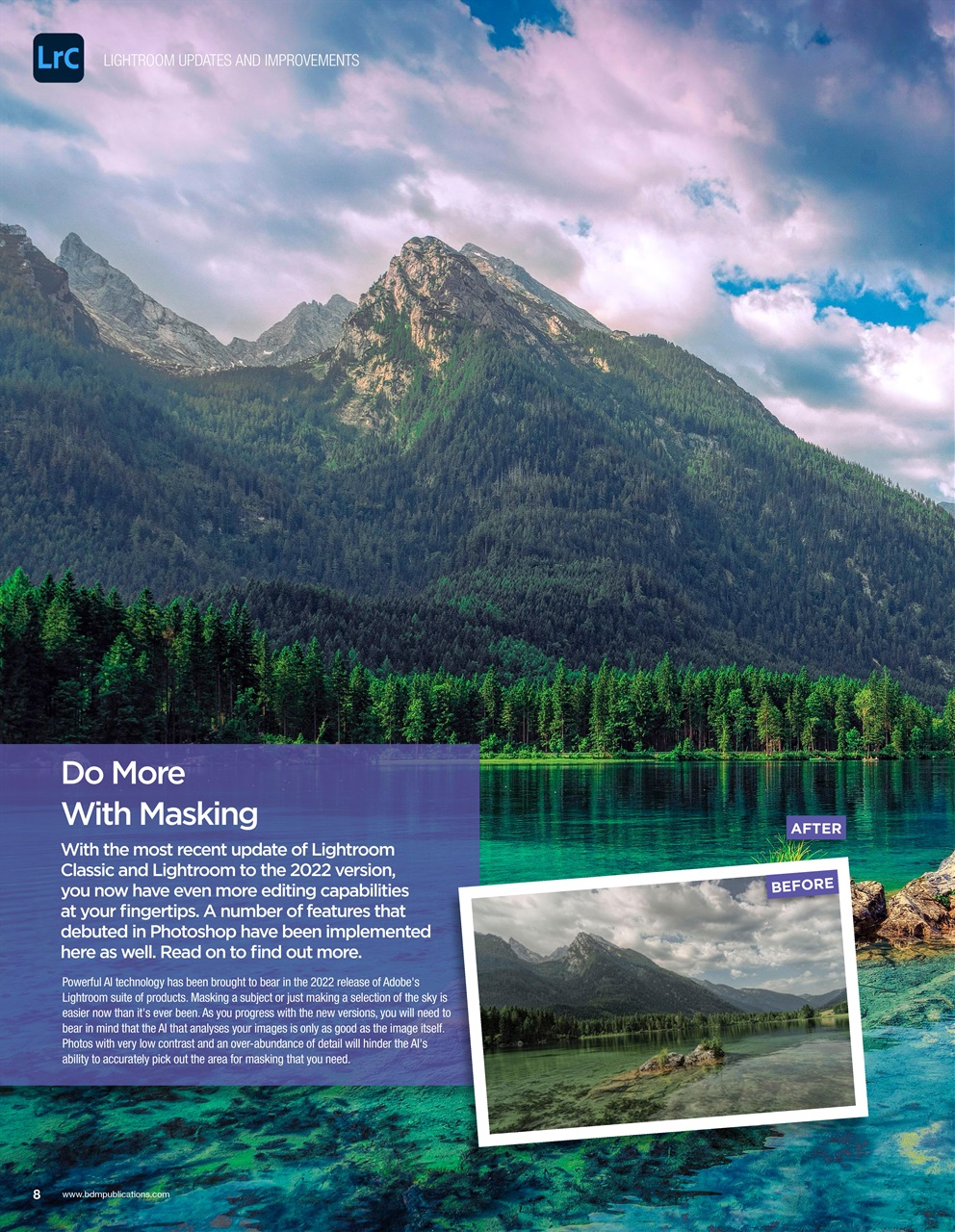 Photoshop Lightroom The Complete Manual Magazine - Autumn 2022 Back Issue