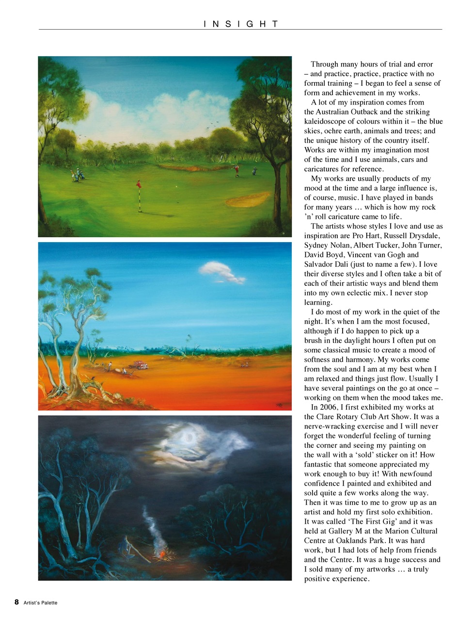 Artist's Palette Magazine - FREE Sample Issue Special Issue