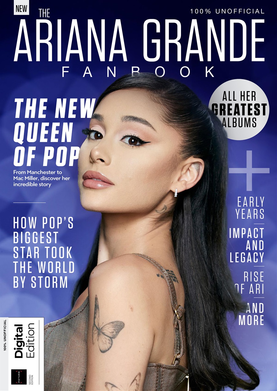 Music Magazine - The Ariana Grande Fanbook Second Edition Back Issue