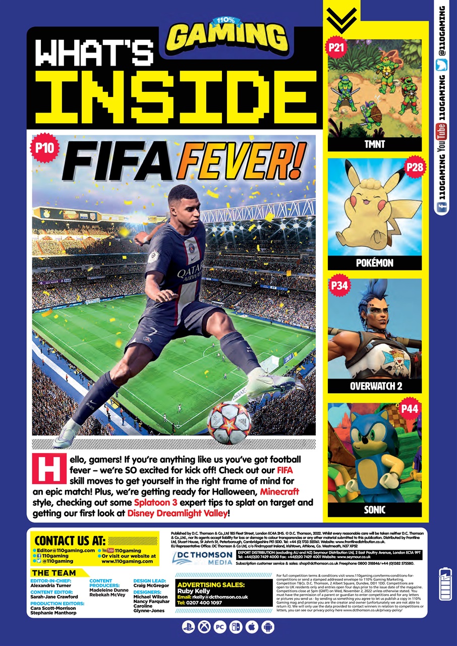 110% Gaming Magazine - Issue 101 Subscriptions | Pocketmags