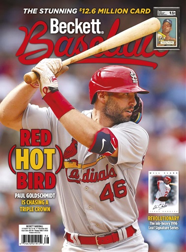 Beckett Baseball Magazine - November 2022 Back Issue