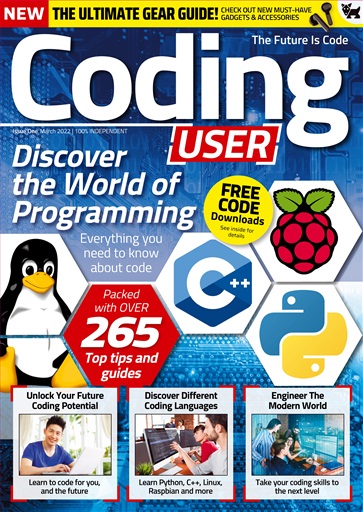 Coding User Magazine - Issue 1 - Mar 2022 Back Issue