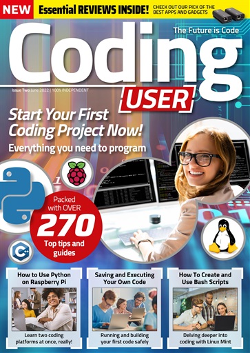 Coding User Magazine - Issue 2 - Jun 2022 Back Issue