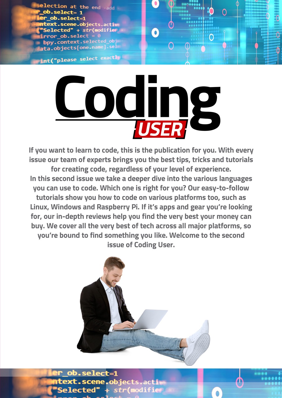 Coding User Magazine - Issue 2 - Jun 2022 Back Issue