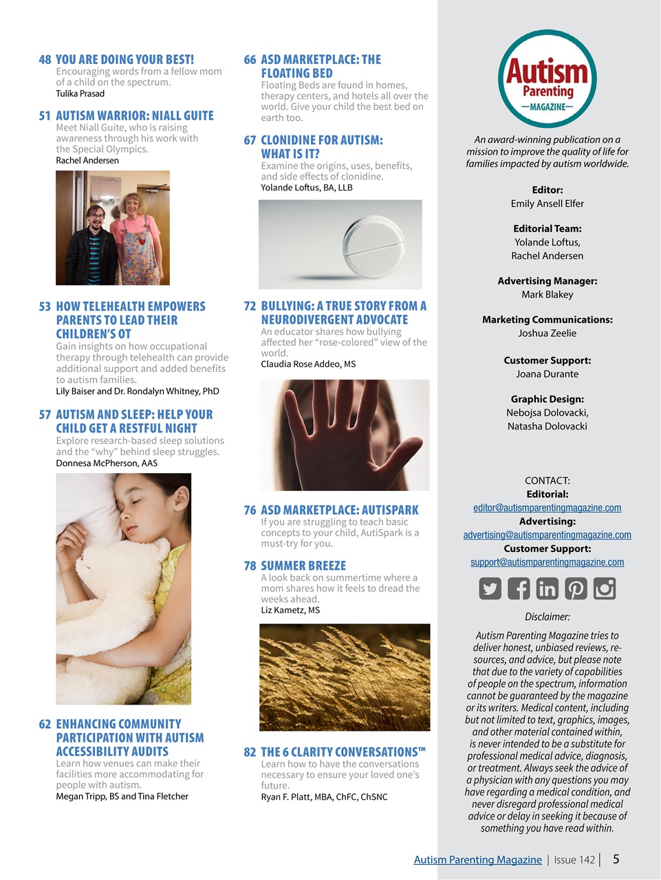 Autism Parenting Magazine - Issue 142 Back Issue