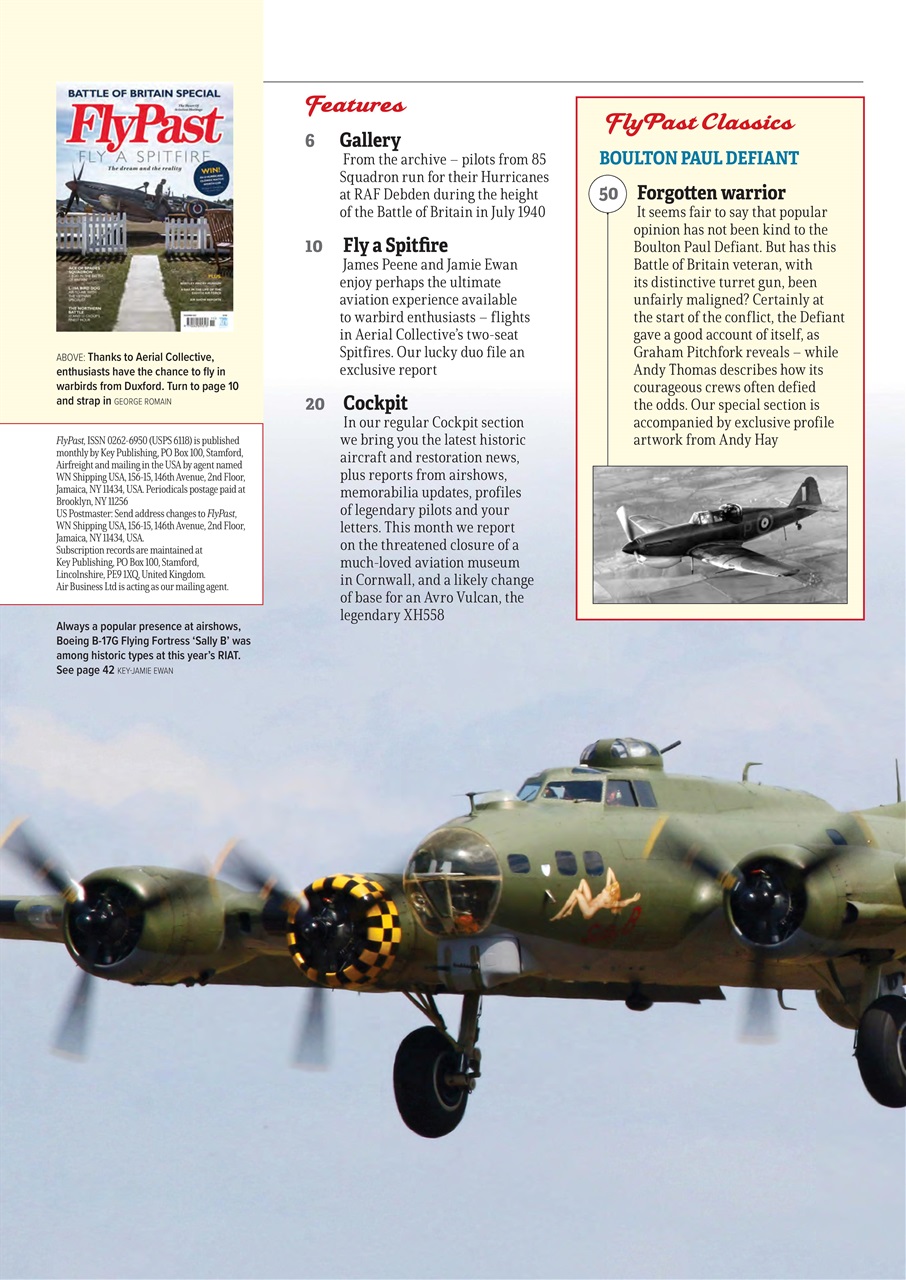 FlyPast Magazine - November 2022 Back Issue