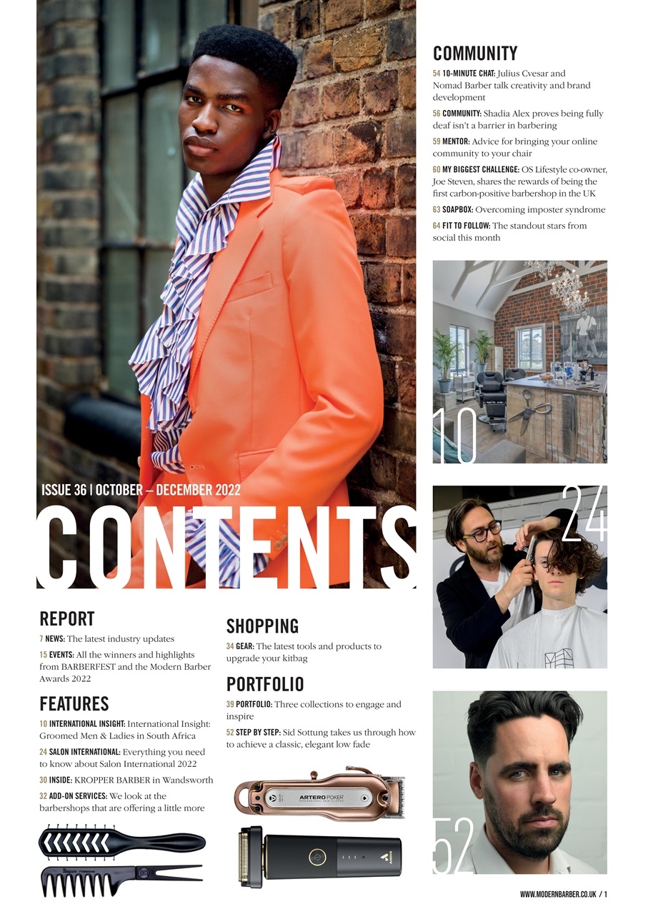 Modern Barber Magazine - October - December 2022 Subscriptions | Pocketmags