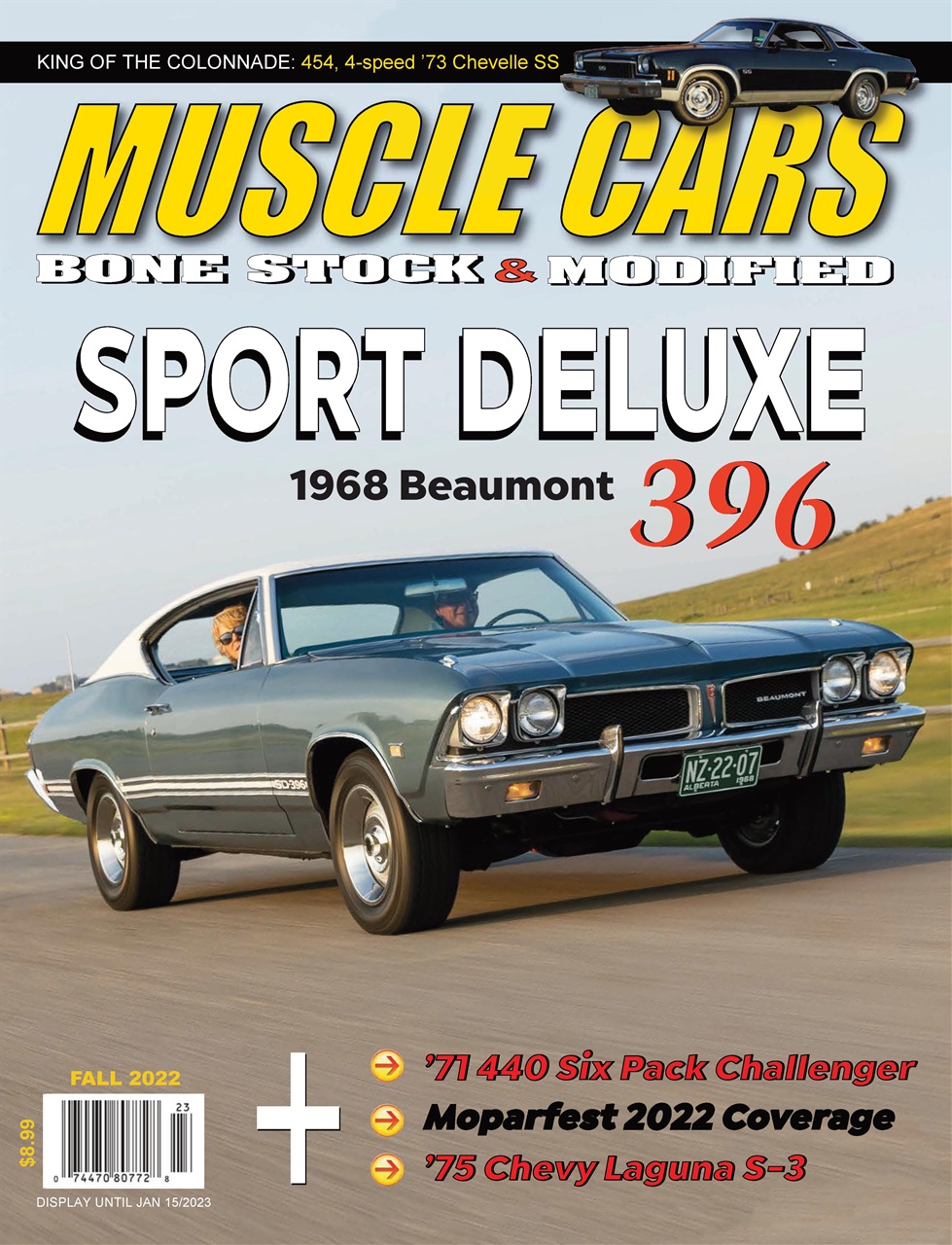 Muscle Cars Magazine - Fall 2022 Subscriptions | Pocketmags