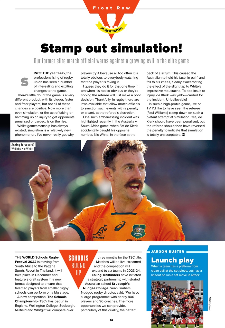 Rugby World Magazine - FREE Sample Issue Special Issue