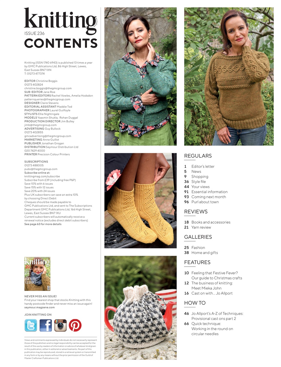 Knitting Magazine - Issue 236 Subscriptions | Pocketmags