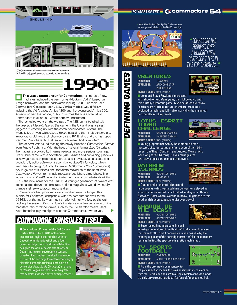 Retro Gamer Magazine - Issue 238 Subscriptions | Pocketmags