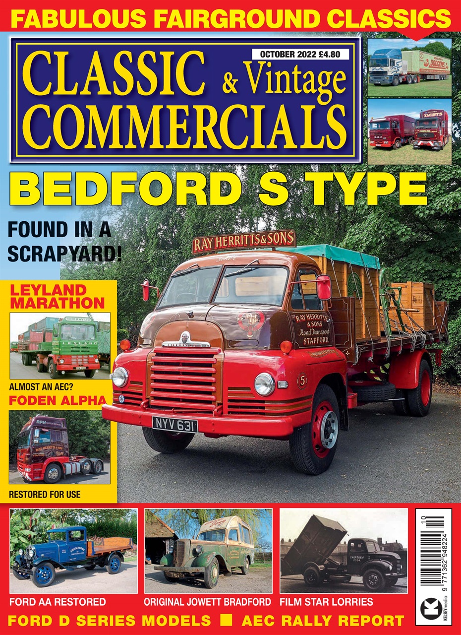 Classic & Vintage Commercials Magazine - Oct-22 Subscriptions | Pocketmags