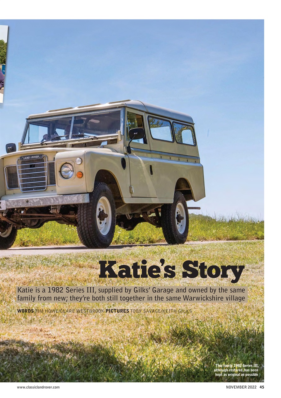 Classic Land Rover Magazine - November 2022 Subscriptions | Pocketmags