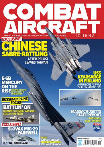 Combat Aircraft Journal Magazine - November 2022 Back Issue