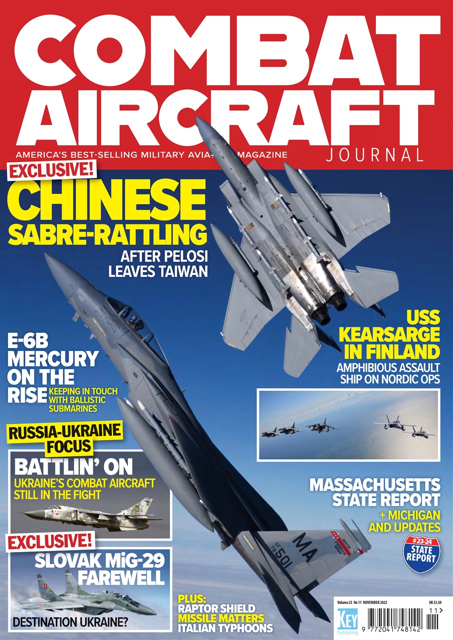 Combat Aircraft Journal Magazine - November 2022 Subscriptions | Pocketmags