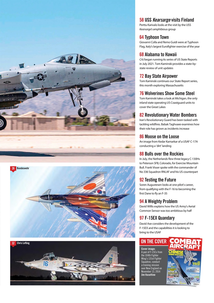 Combat Aircraft Journal Magazine - November 2022 Subscriptions | Pocketmags