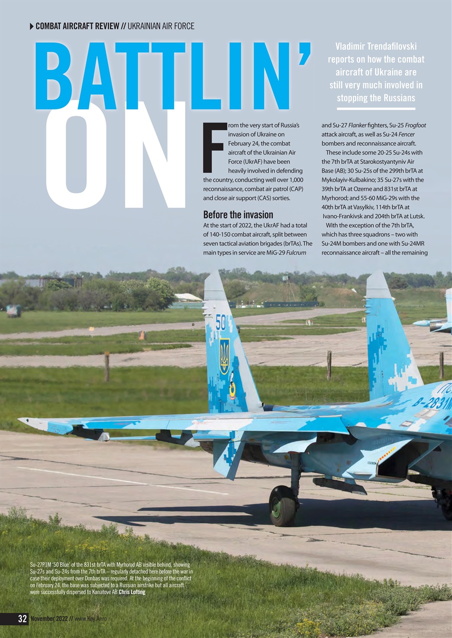 Combat Aircraft Journal Magazine - November 2022 Subscriptions | Pocketmags