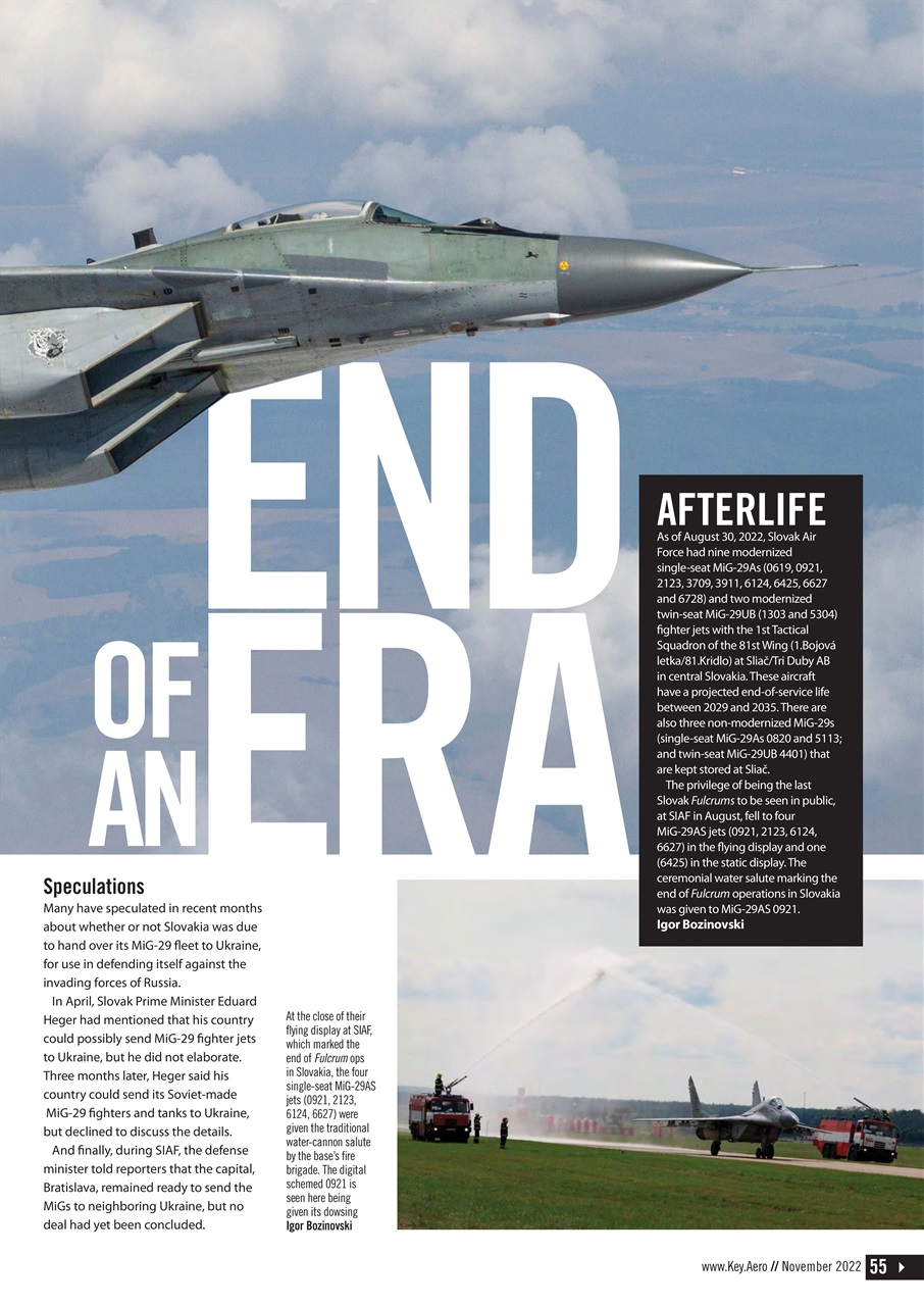 Combat Aircraft Journal Magazine - November 2022 Back Issue