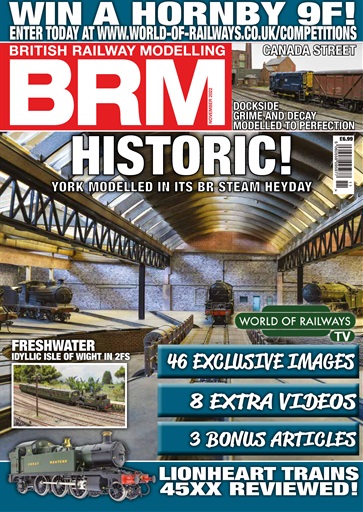 British Railway Modelling (BRM) Magazine - Nov 2022 Back Issue