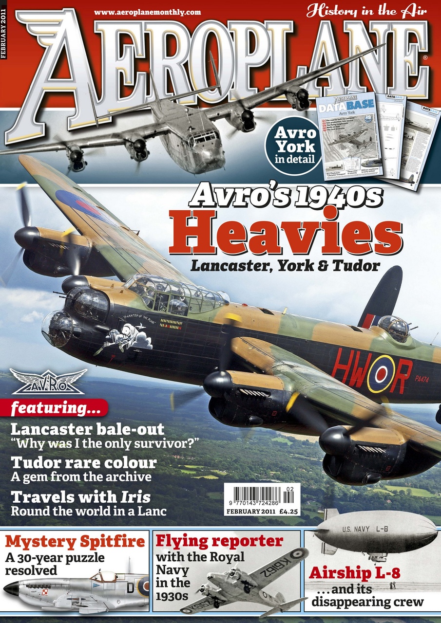 Aeroplane Magazine - No.454 Avro's 1940s Heavies Subscriptions | Pocketmags