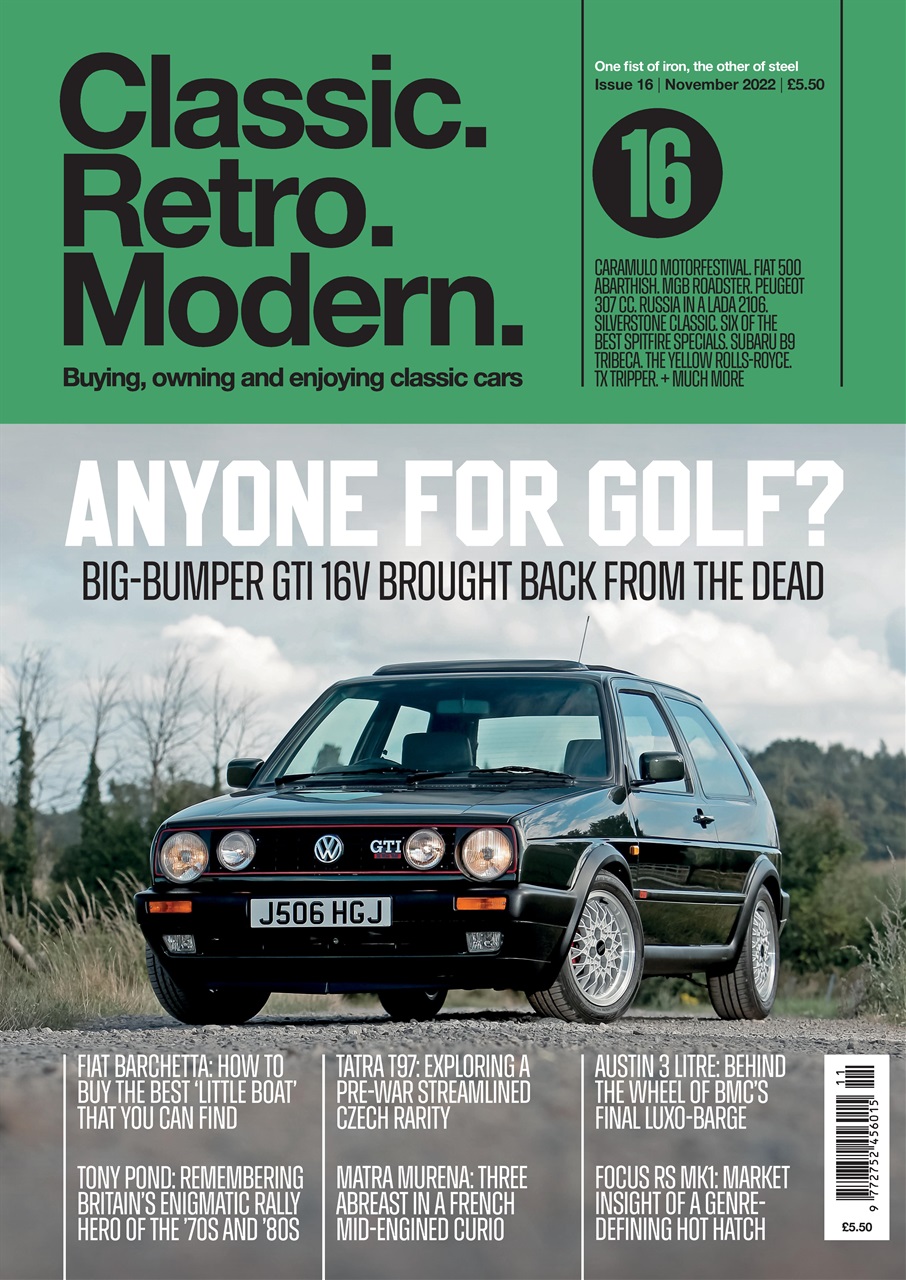 Classic.Retro.Modern. Magazine - November 2022 Subscriptions | Pocketmags