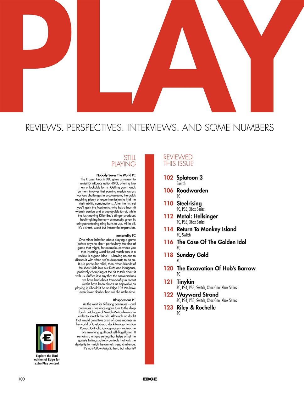 Edge Magazine - December 2022 Subscriptions | Pocketmags