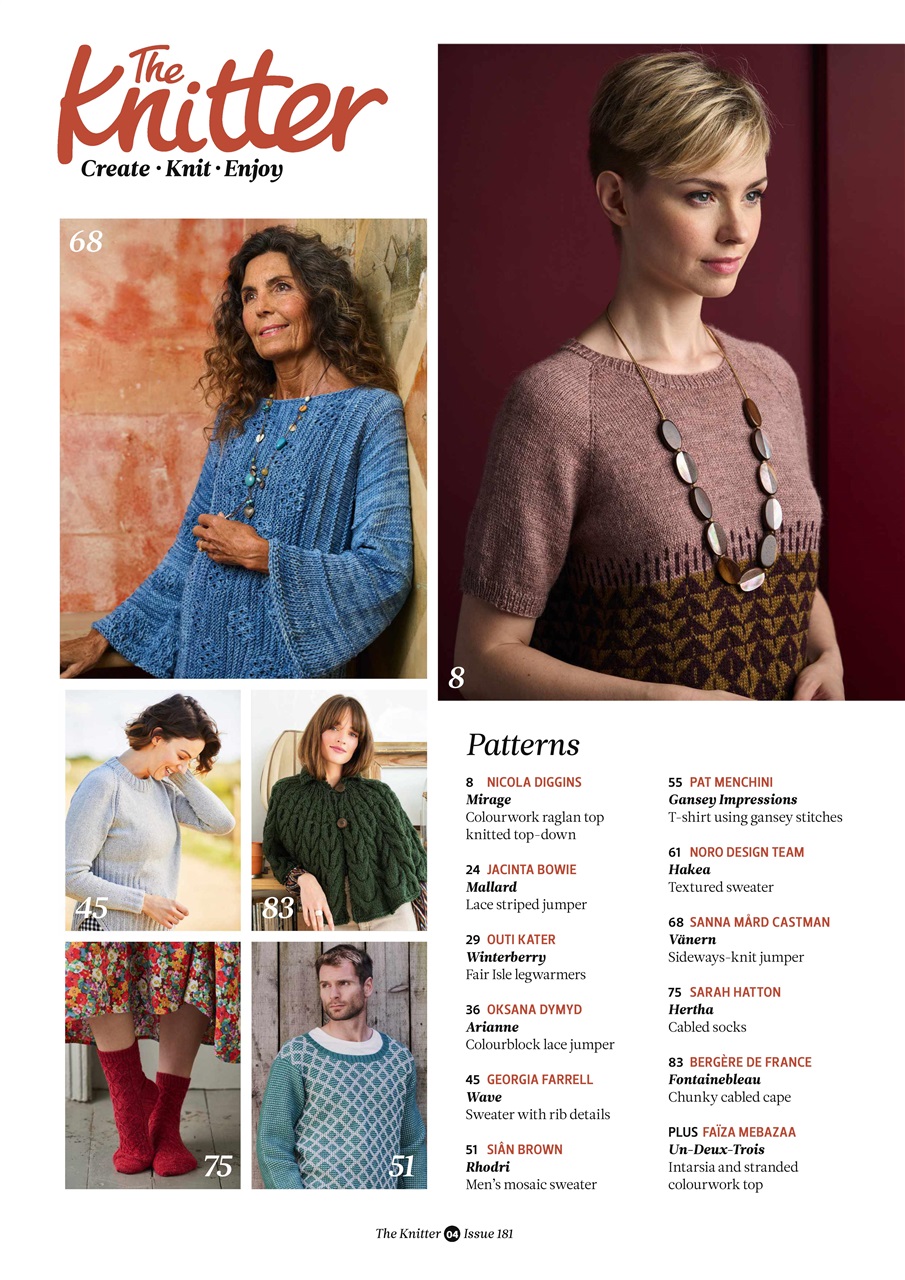 The Knitter Magazine - Issue 181 Back Issue