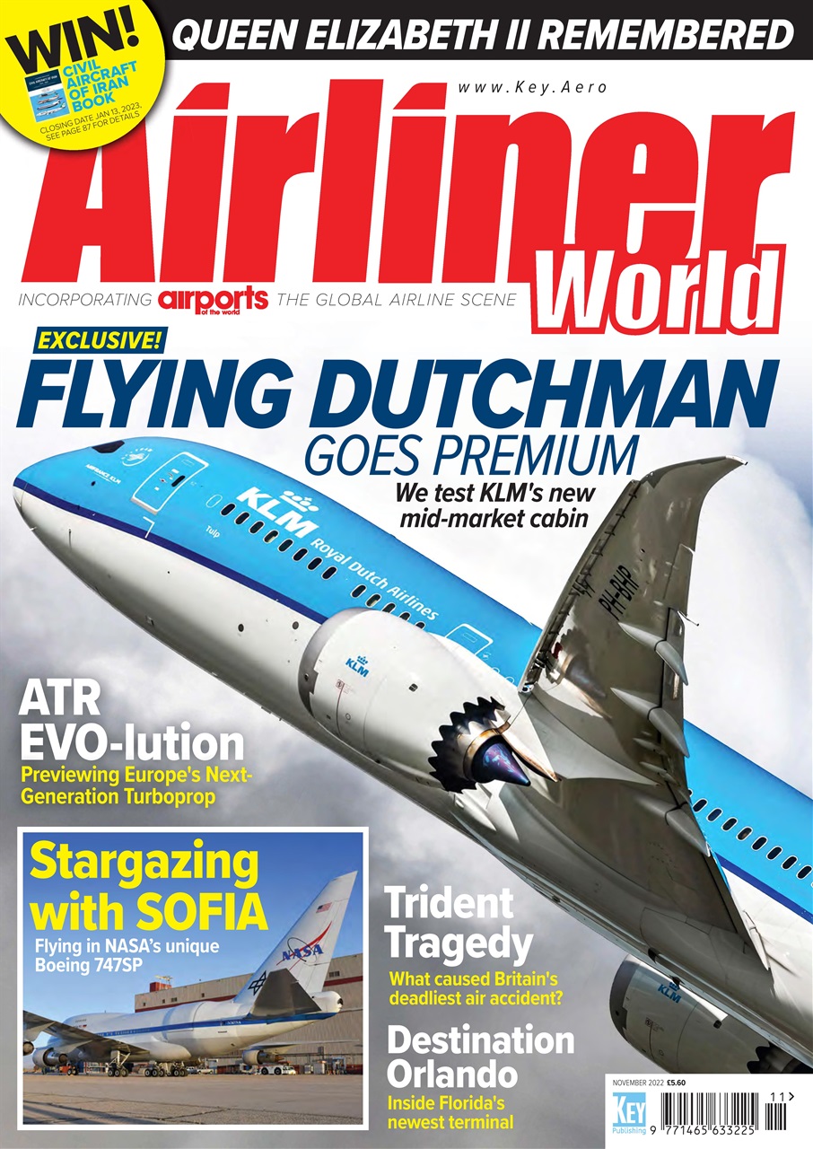 Airliner World Magazine - November 2022 Subscriptions | Pocketmags