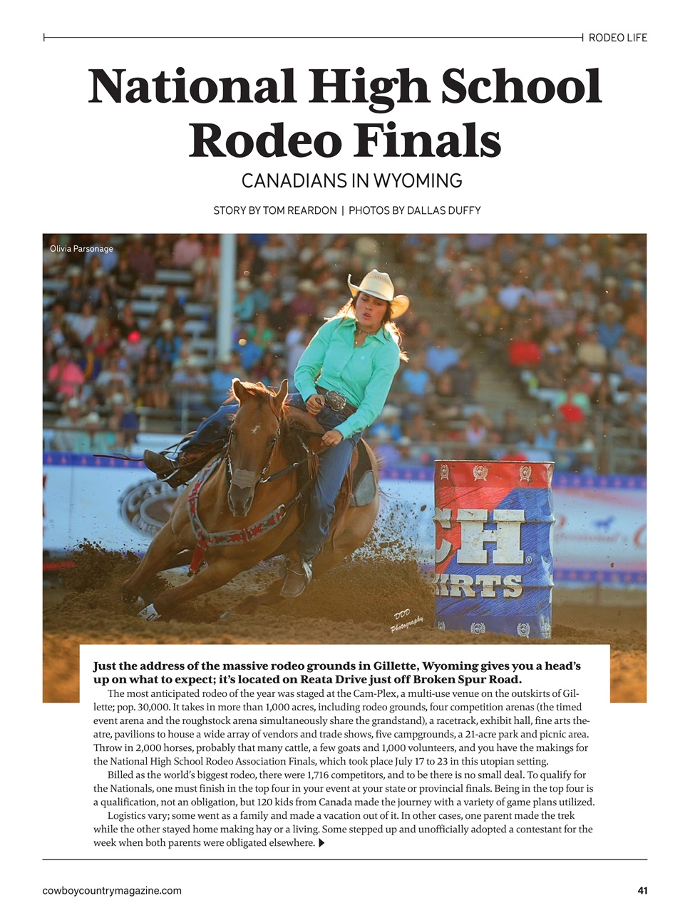 Canadian Cowboy Country Magazine - Oct/Nov 2022 Back Issue