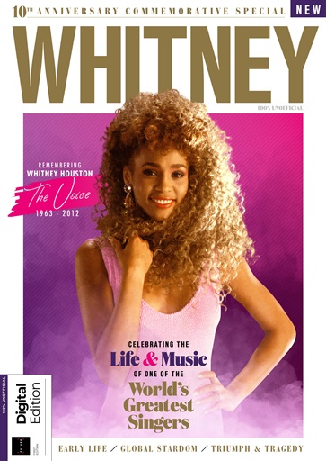 Music Magazine - The Story of Whitney Houston First Edition Back Issue