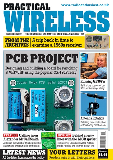 Practical Wireless Magazine - November 2022 Subscriptions | Pocketmags