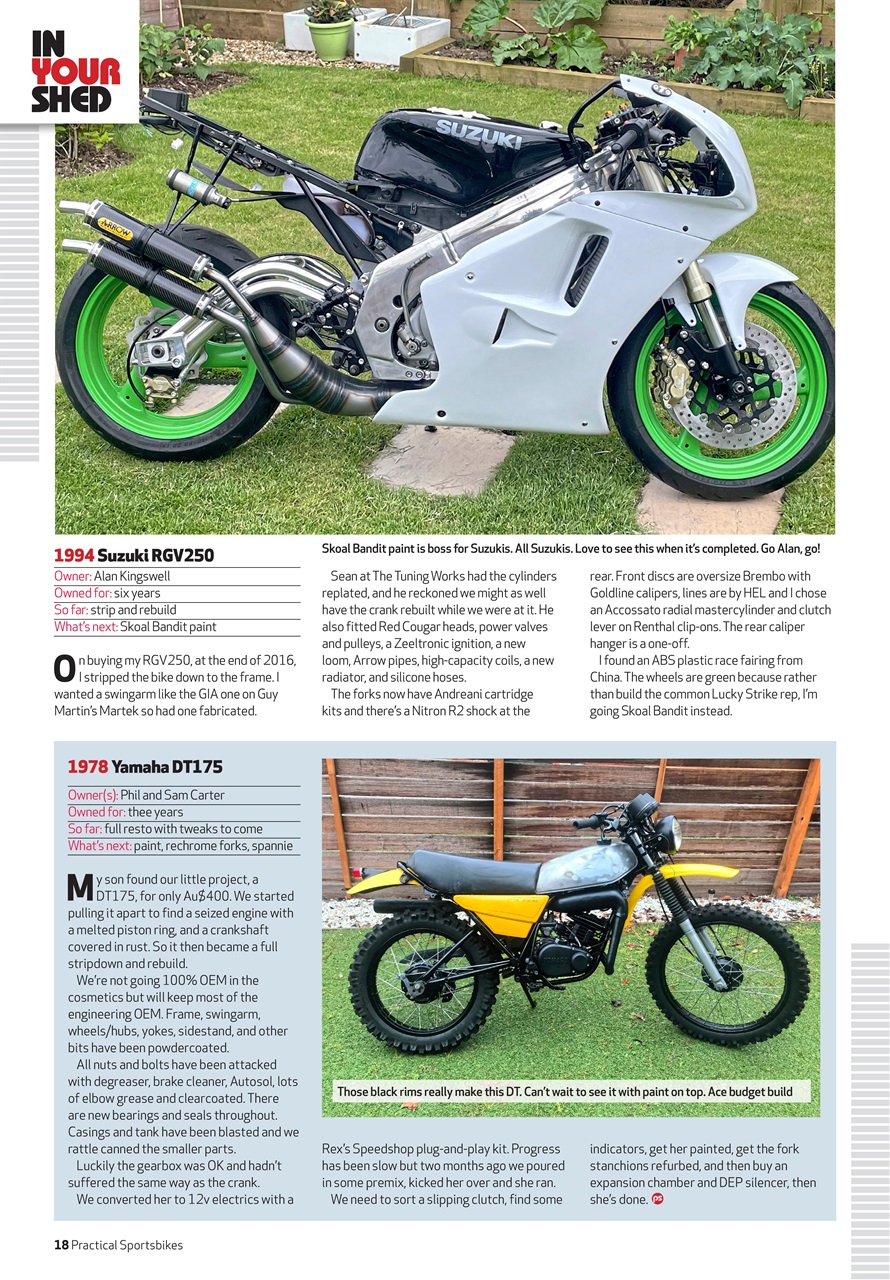Practical Sportsbikes Magazine - Nov-22 Back Issue