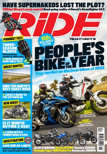 Ride Magazine - November 2022 Back Issue