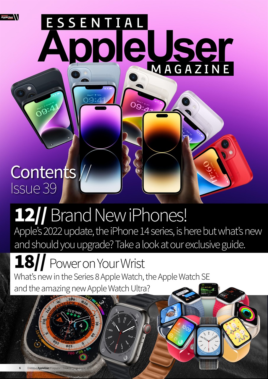 Essential Apple User Magazine - Sept/ October 2022 Subscriptions ...